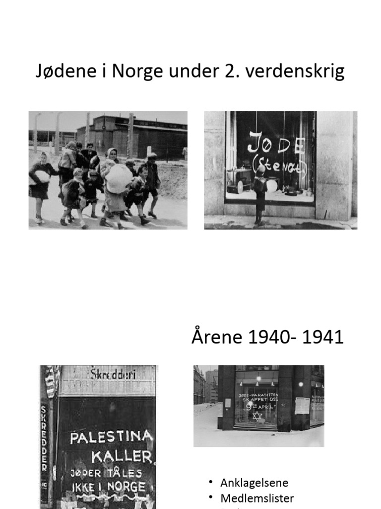 J Dene I Norge Under 2 Verdenskrig PDF
