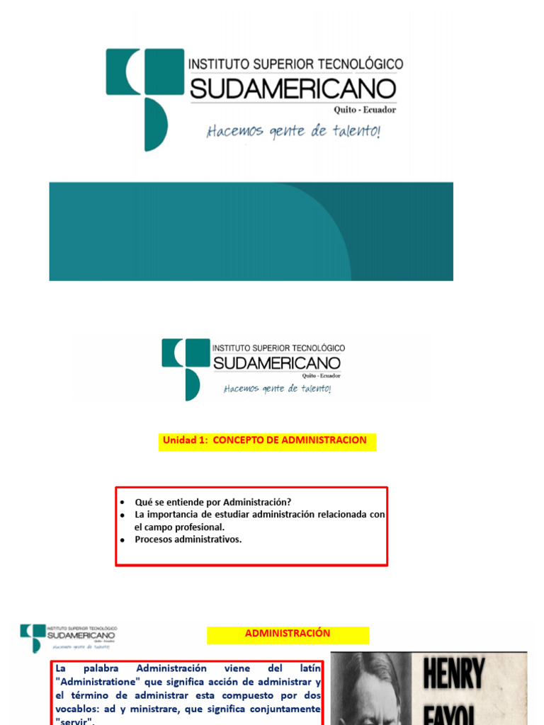 Unidad I Administración | PDF | Business | Negocios económicos