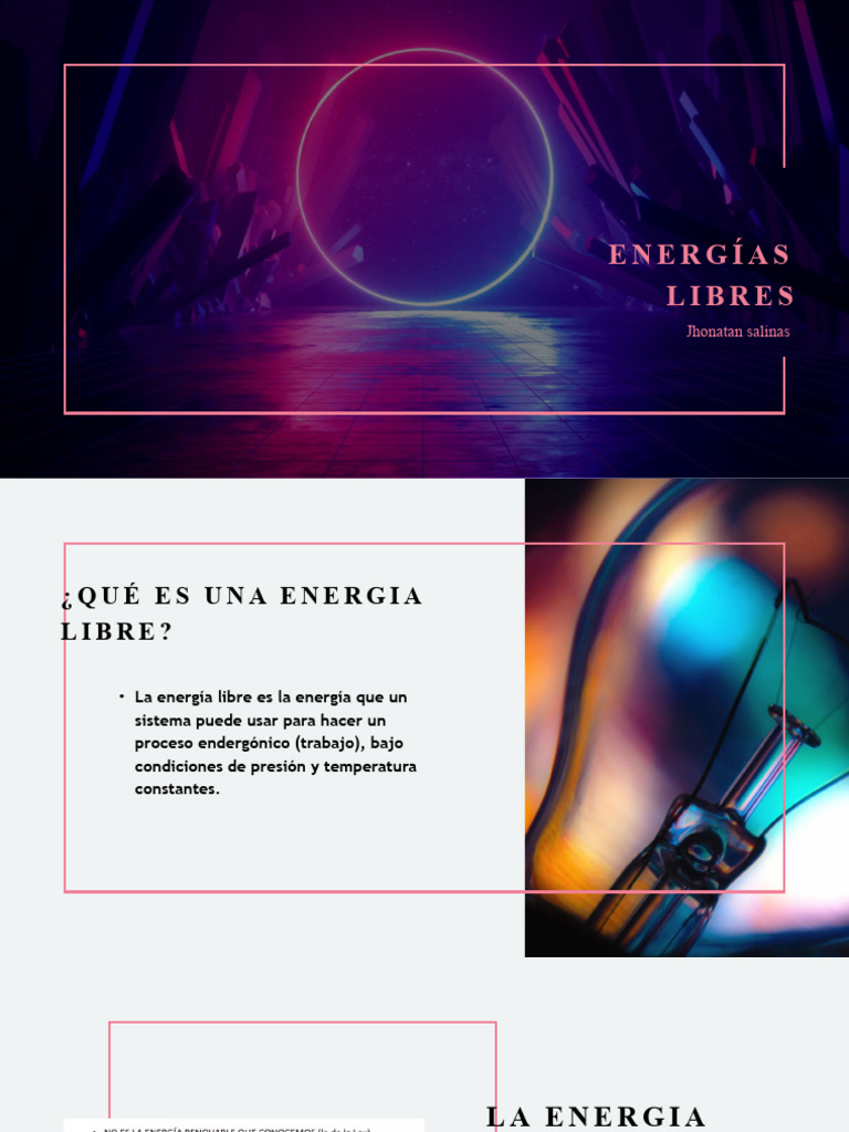Energías Libres | PDF