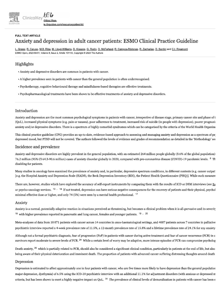 Anxiety Management | PDF