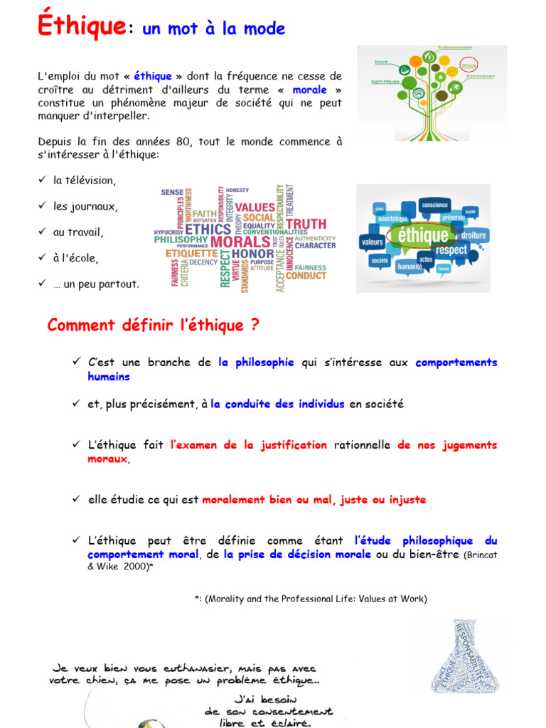 Ethique - Bioéthique 1 | PDF