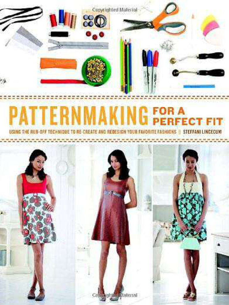 Patternmaking For A Perfect Fit by Steffani Lincecum | PDF