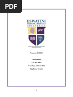 UNESWA 2025 Undergraduate Prospectus | PDF | Academic Degree ...