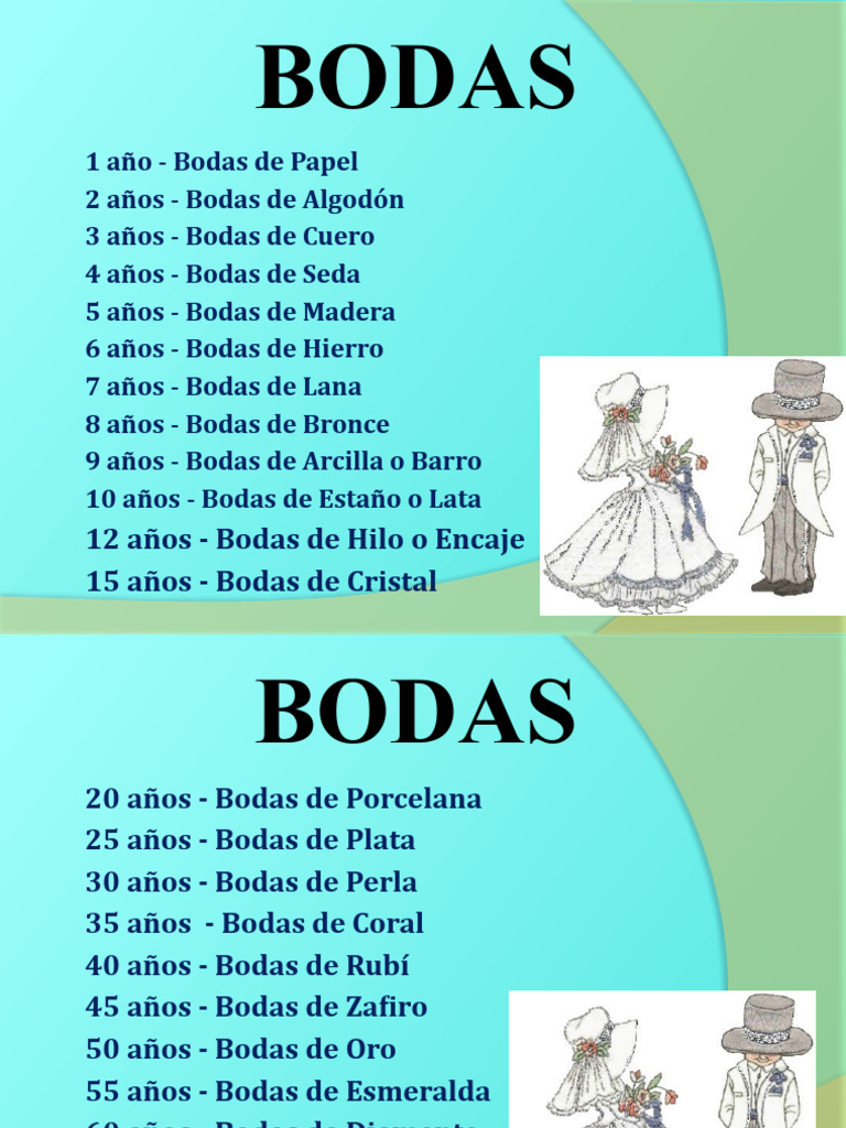 Tipos de Bodas | PDF