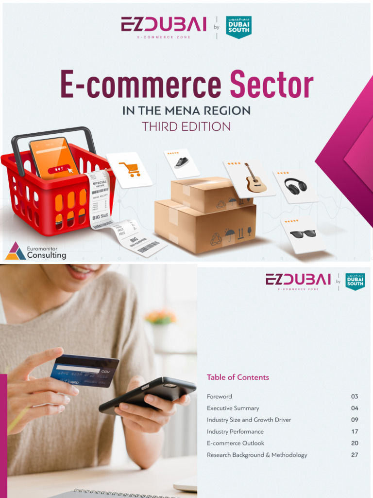 EZdubai E-Commerce Report - Trends and Growth Across UAE and MENA | PDF | Mena | E Commerce