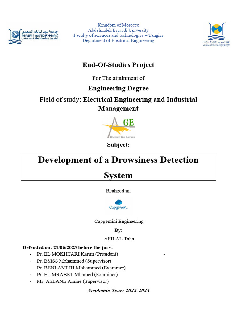 Pfe Rapport | PDF | Machine Learning | Electroencephalography