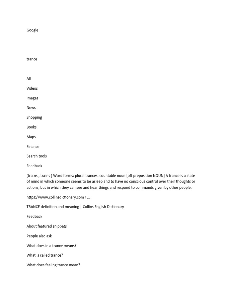 Understanding Trance: Music & Meaning | PDF | Tempo