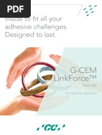 G-Premio Bond Technique Guide | PDF | Materials | Industrial Processes
