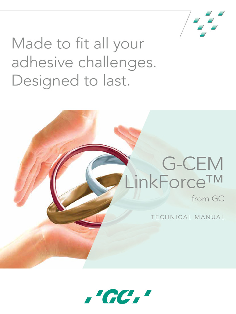 MAN G-CEM LinkForce Technical Manual en | PDF | Materials | Chemistry