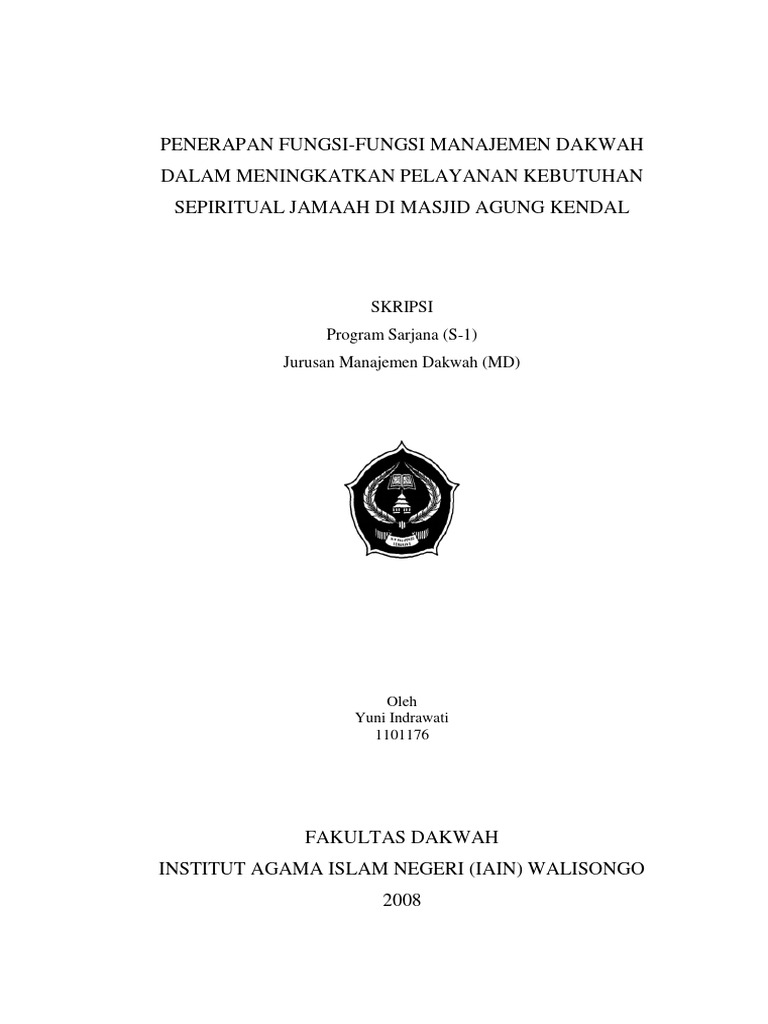 Yuni Indrawati Skripsi | PDF