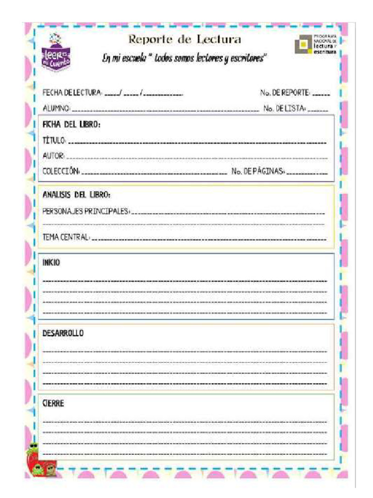 Reporte de Lectura | PDF