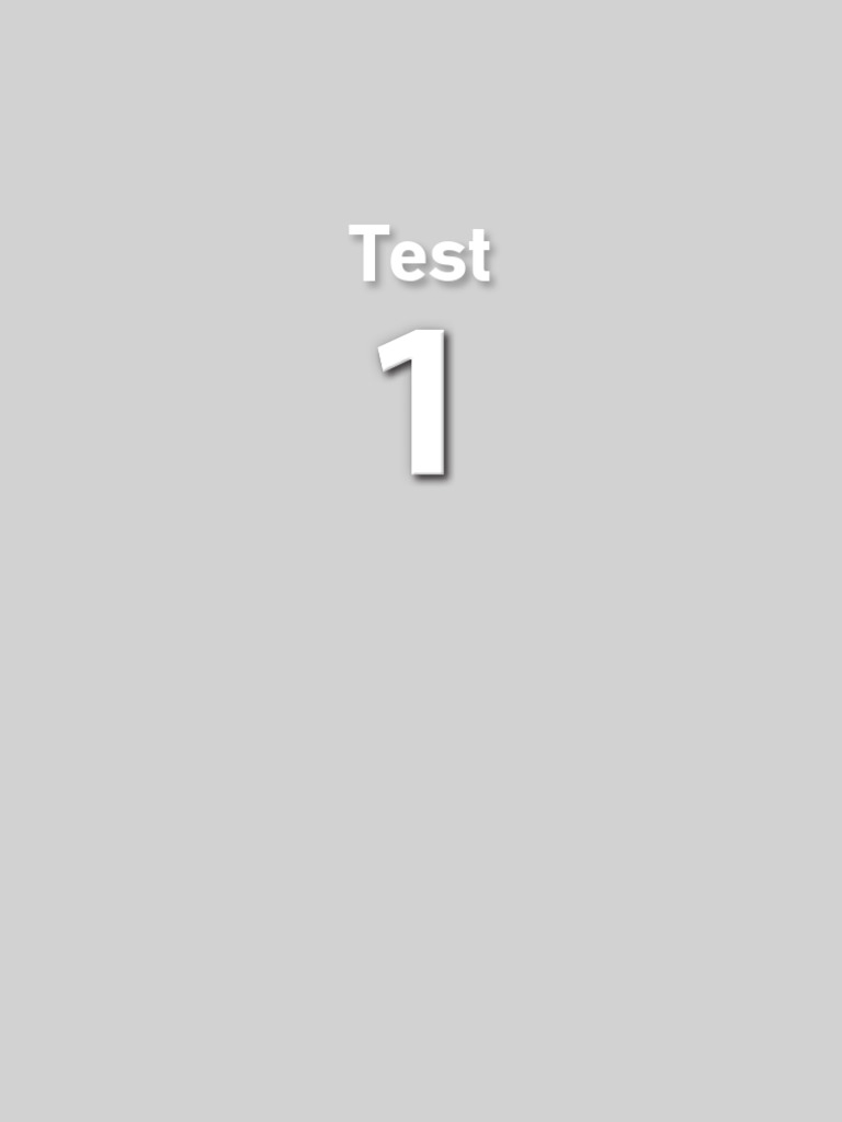 Sample Unit Practice Test 25 | PDF
