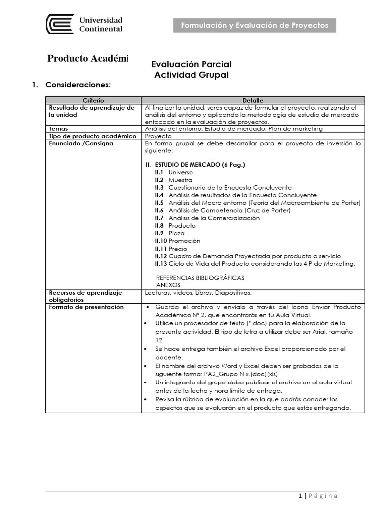 2 Tarea - Proyecto2 - Nuevo-2022-1 | PDF | Microsoft Excel | Marketing