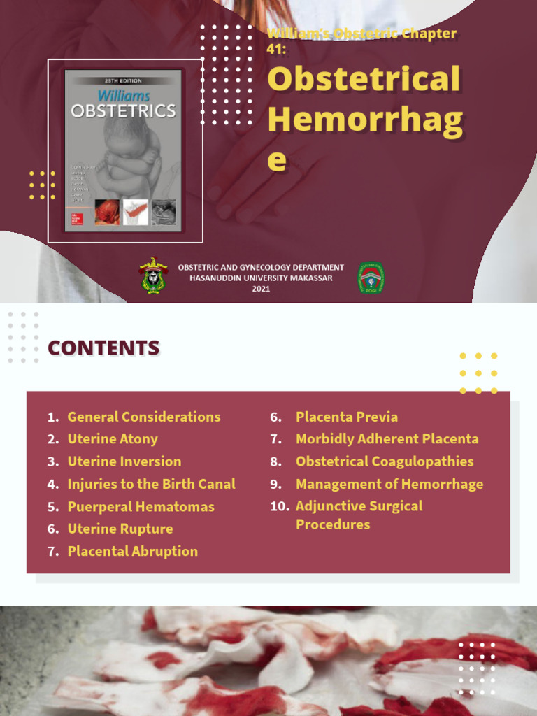 OBSTETRICAL HEMORRHAGE REVISED Scribd | Download Free PDF | Childbirth ...