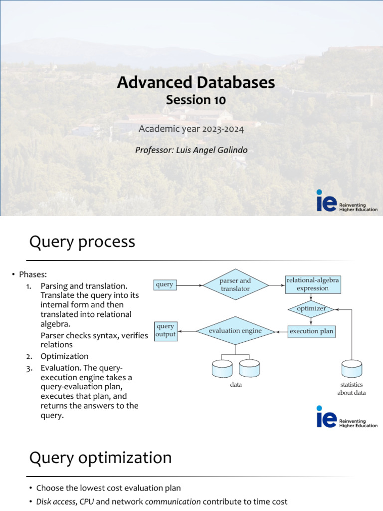 Session - 10 Querying | Download Free PDF | Database Index | Relational Model