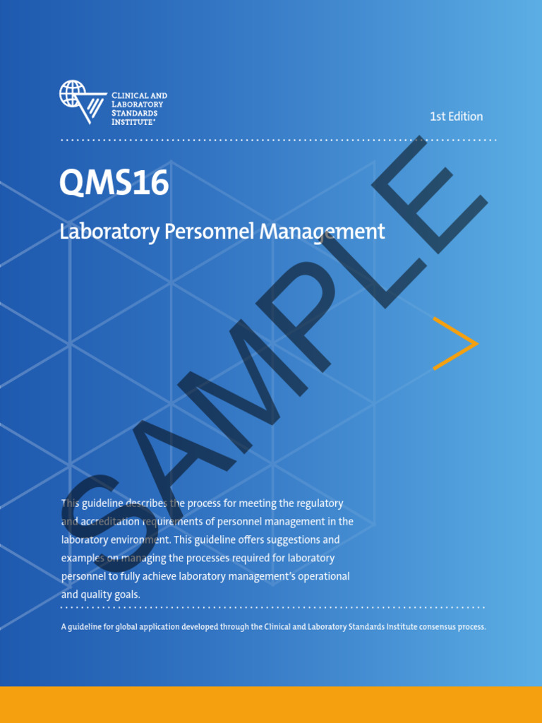 Qms16ed1e Sample | PDF | Quality Management | Quality Management System