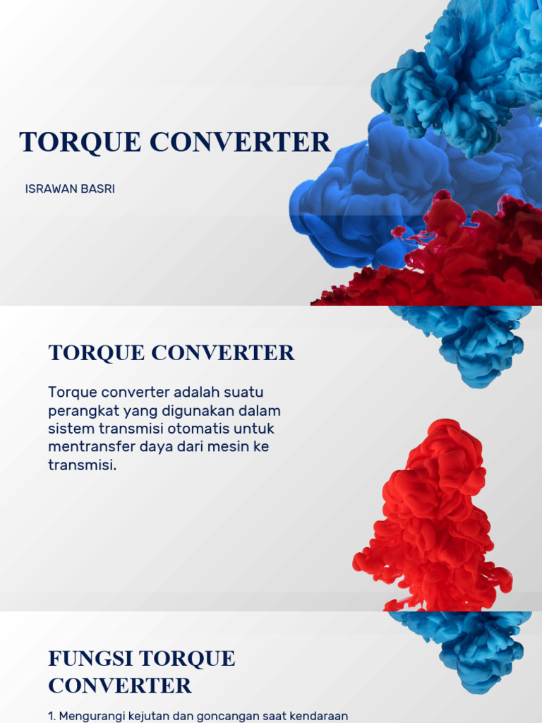 Israwan Basri Torque Converter | PDF
