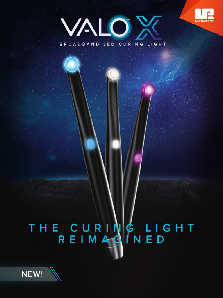 VALO X LED Curing Light Sales Sheet 1011267AR02 | PDF | Optics | Manufactured Goods