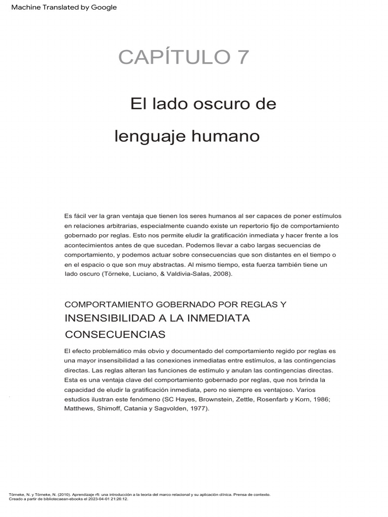 Learning RFT An Introduction To Relational Frame T... - (PART 2 Relational Learning) 2 | PDF