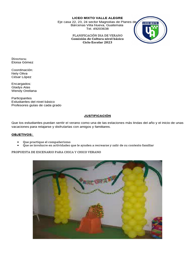 Dia de Verano | PDF