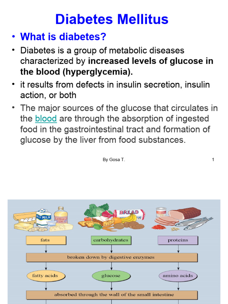 Diabetes Mellitus Pdf Insulin Diabetes