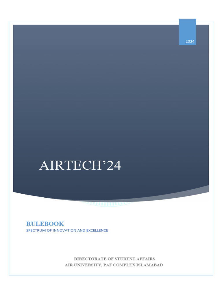 Rulebook 2 | PDF | Technology & Engineering