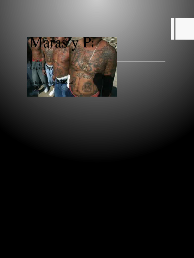 Maras y Pandillas de Honduras | PDF | Juventud | Honduras