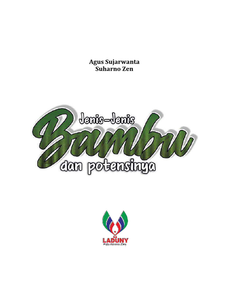 Jenis dan Manfaat Bambu di Indonesia | PDF