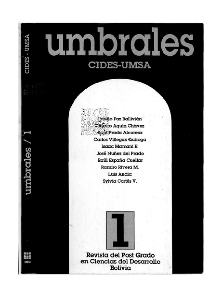 Umbrales #1 | PDF