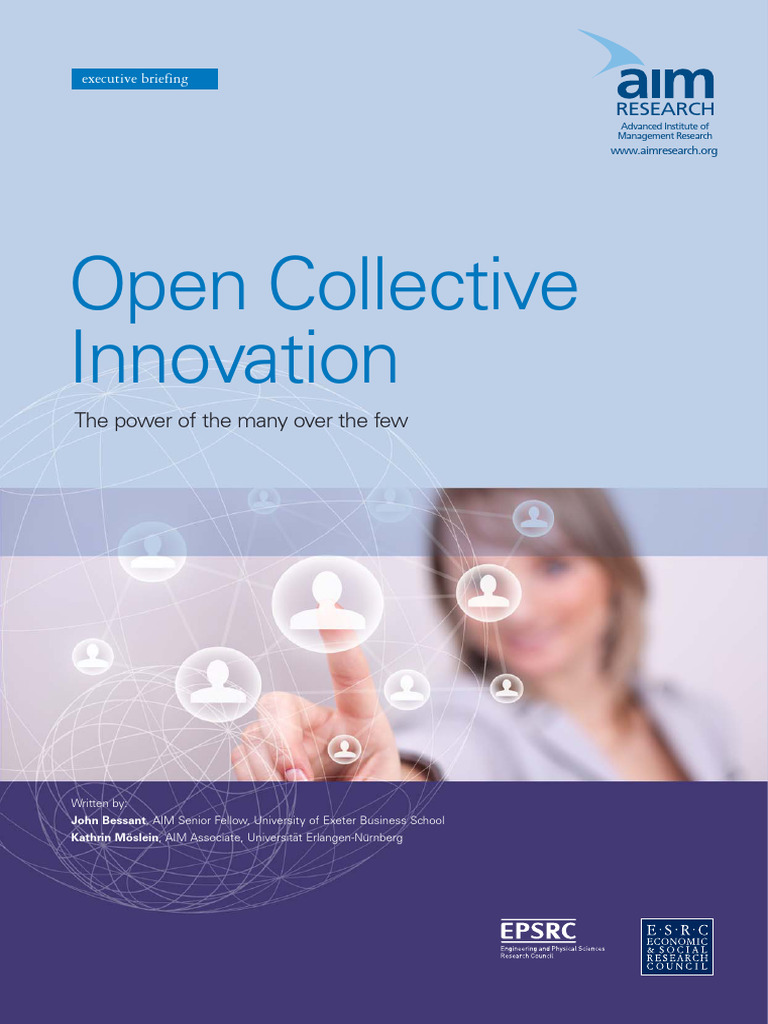 Open Collective Innovation | PDF | Innovation | Supply Chain