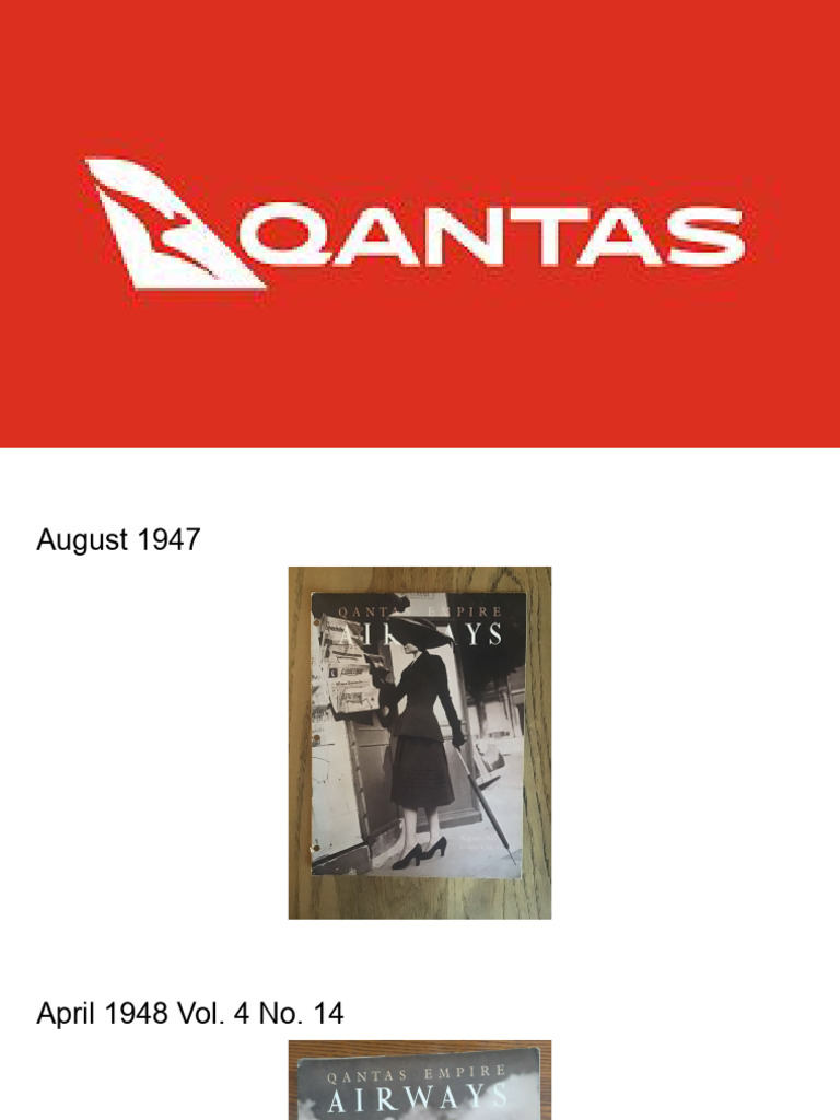 Qantas Magazine Covers V1 | PDF