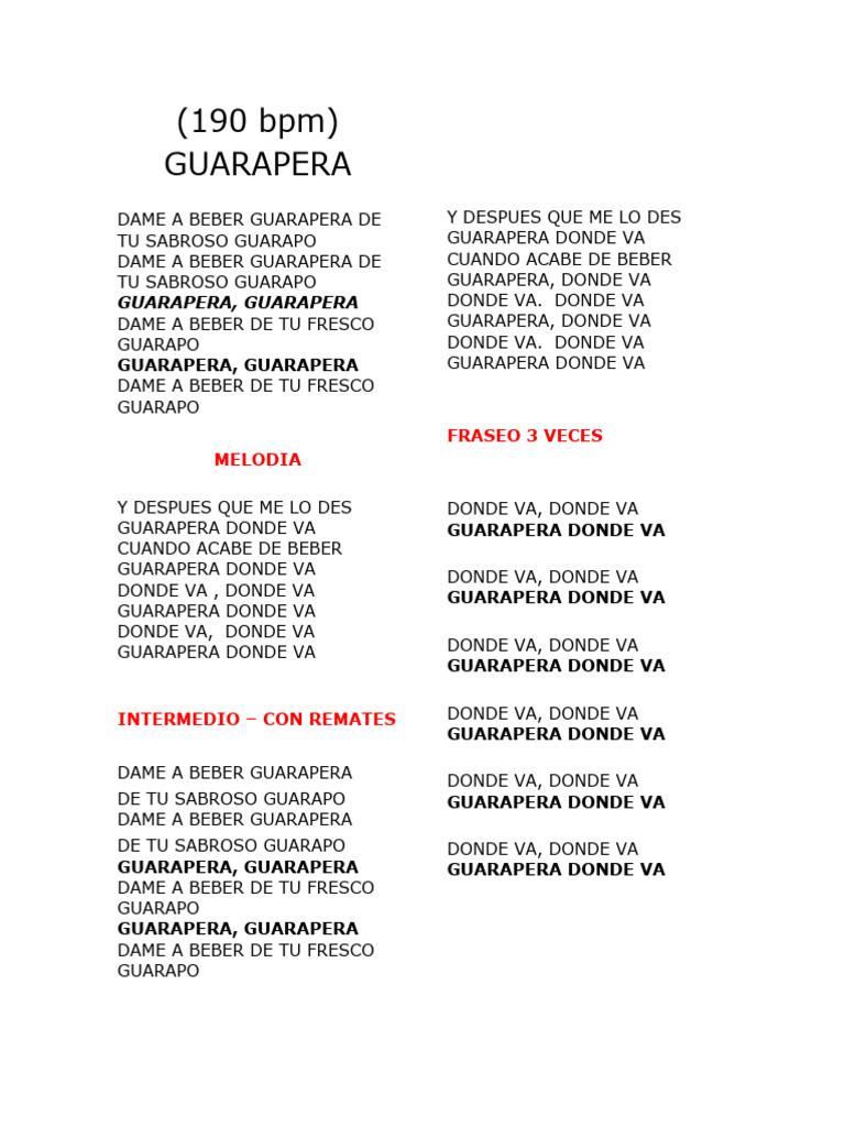 Guarapera | PDF | Religión y espiritualidad