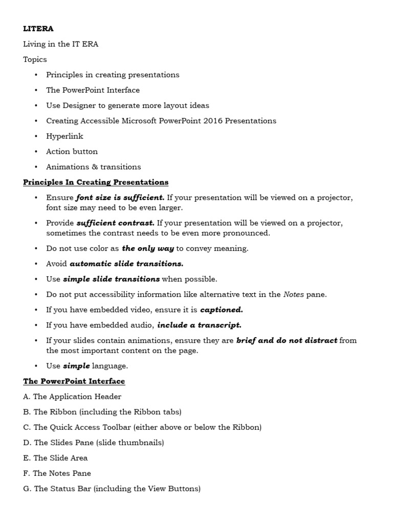 Module 4 Powerpoint | PDF