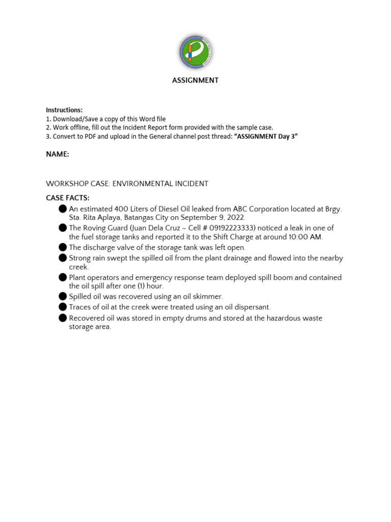 ASSIGNMENTS Day 3 - OBT2402 - MARIA BABY KLYRE S. CATIBOG | PDF