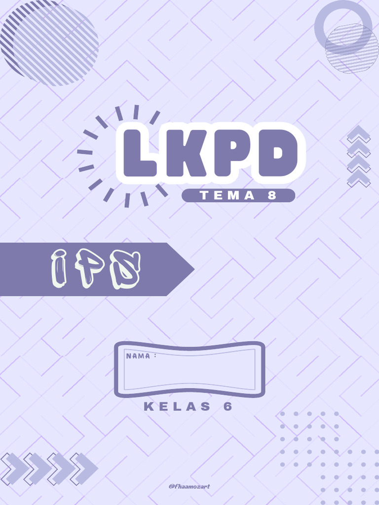 LKPD Ips Tema 8 KLS 6 | PDF