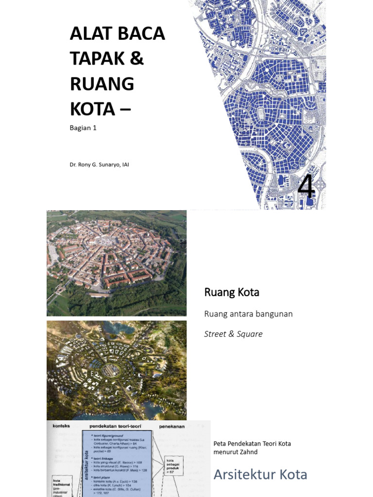 04 ALAT BACA RUANG KOTA Bag 1 | PDF | Teknologi & Rekayasa | Sejarah