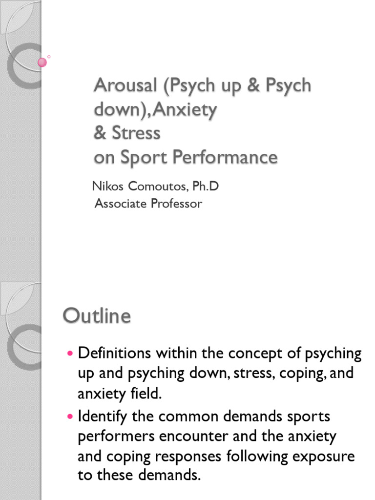 Stress Arousal Psych Up Down | PDF