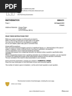 Grade 12 p2 Mathematics Revision Pack | PDF | Trigonometry ...