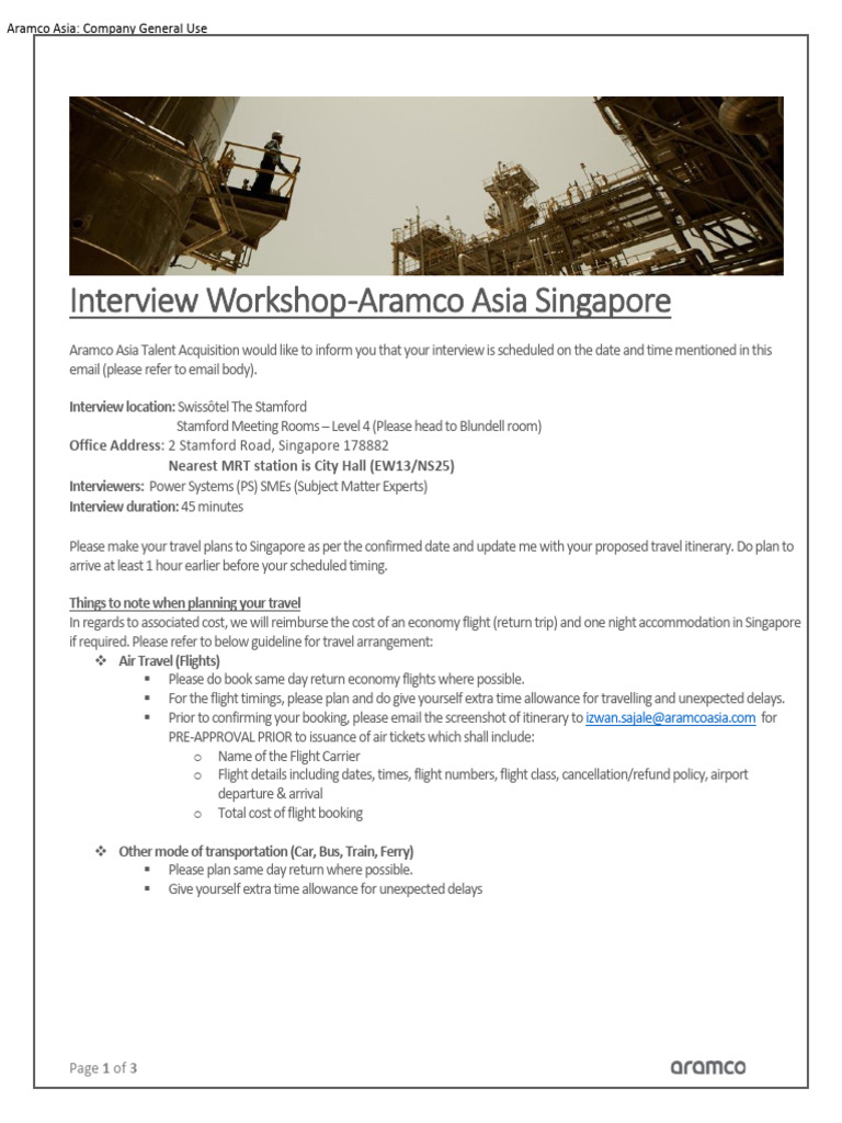 Interview Guide (For Candidate) - ATA Interview Workshop-NSG - Swissotel | Download Free PDF ...