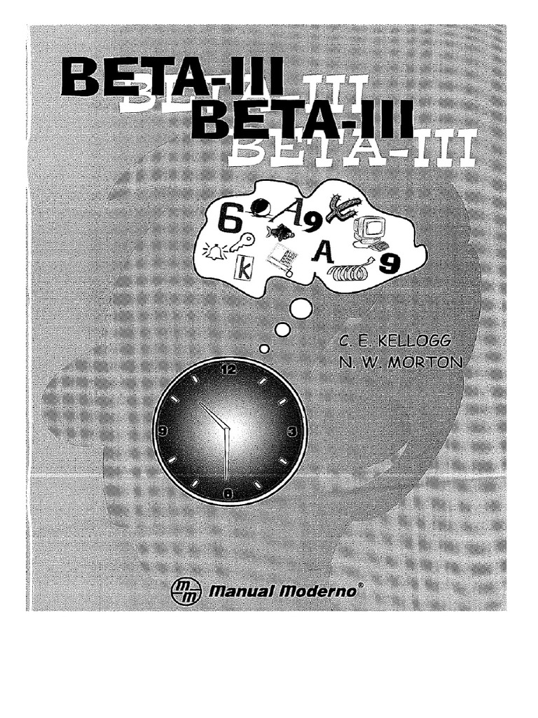Beta III Manual | PDF