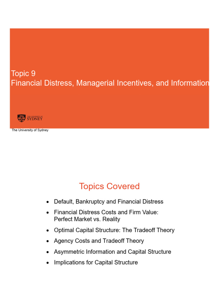 Topic 9 Lecture Notes | PDF