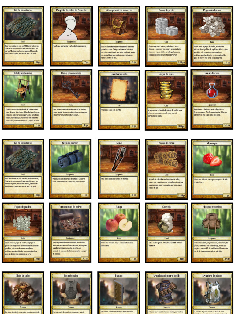 Cartas D&D | PDF