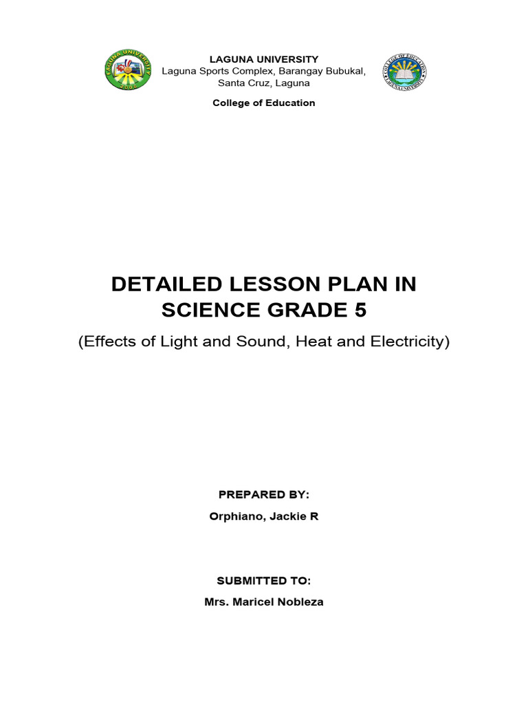 DLP Science 5-Q3 - W4 | PDF