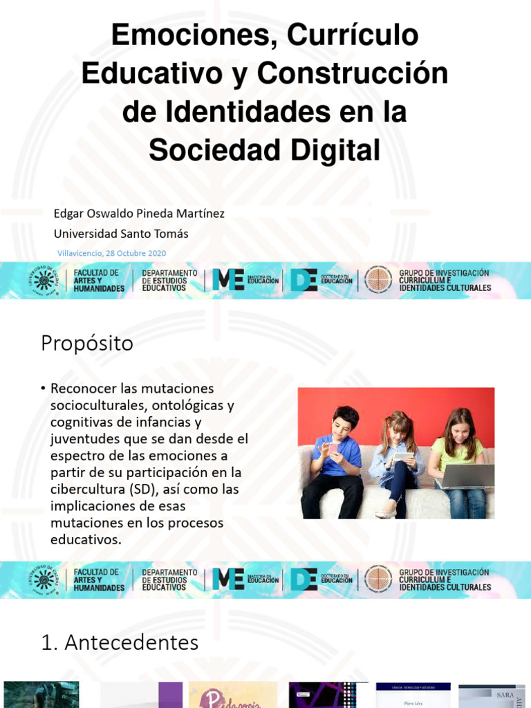 Emociones Curriculo Educativo y Construc | PDF | Plan de estudios | Las emociones