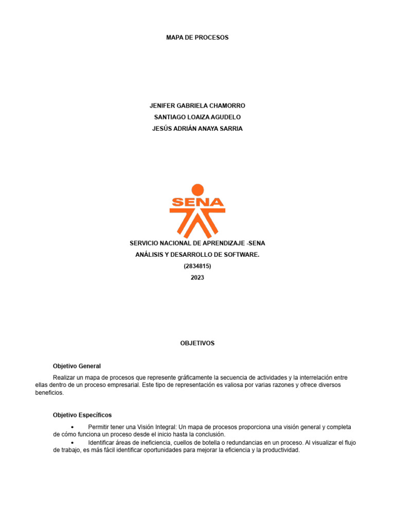 Mapa de Procesos Empresariales Eficiente | PDF | Software | Soporte técnico