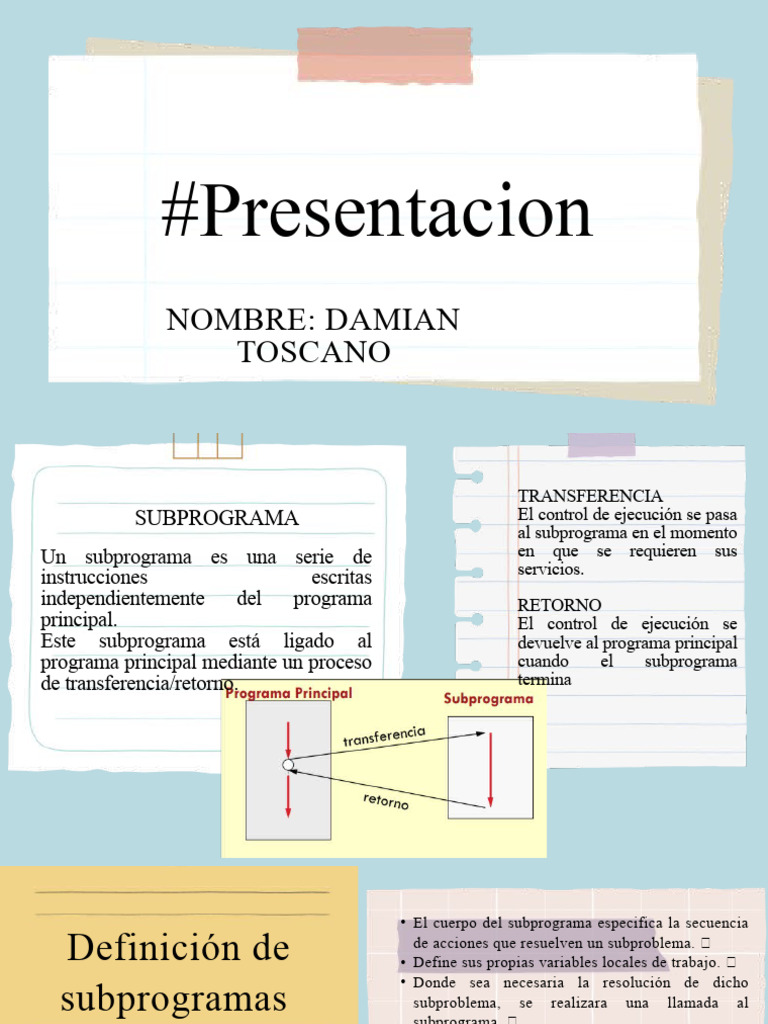 Subprogramas y Parámetros en C++ | PDF | Parámetro (programación de computadora) | Puntero ...
