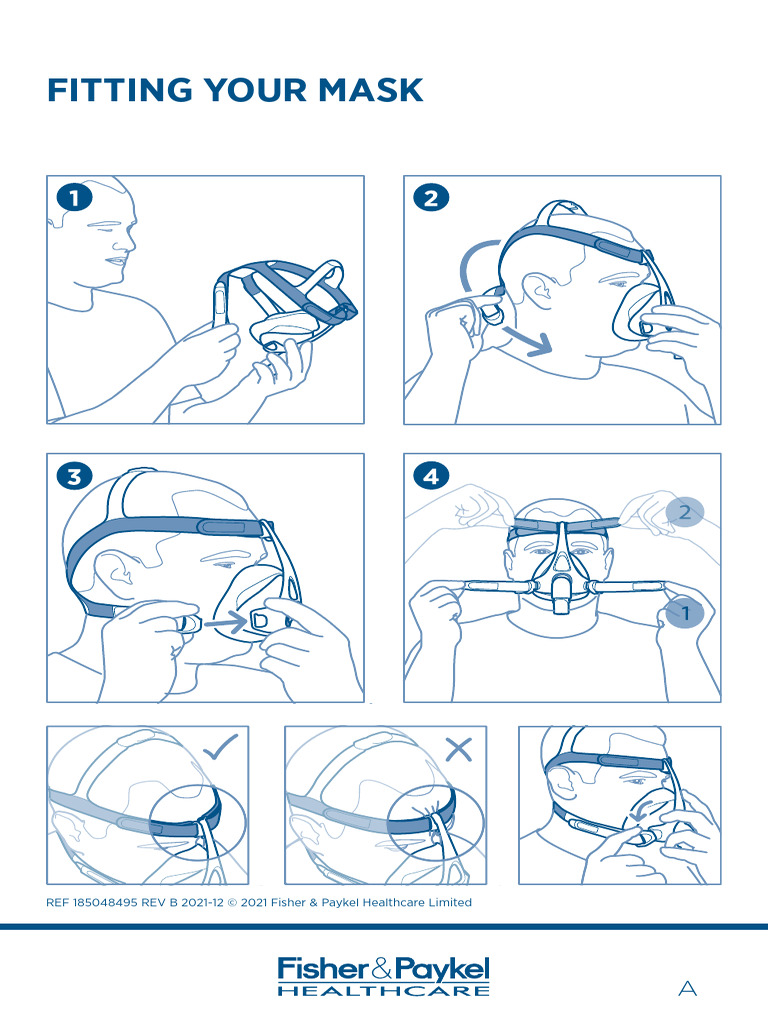 Vitera Full Face Mask User Guide | PDF | Valve | Equipment