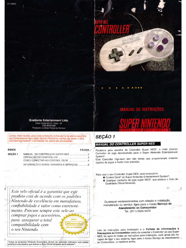 Super Nes Controller Gradiente | PDF