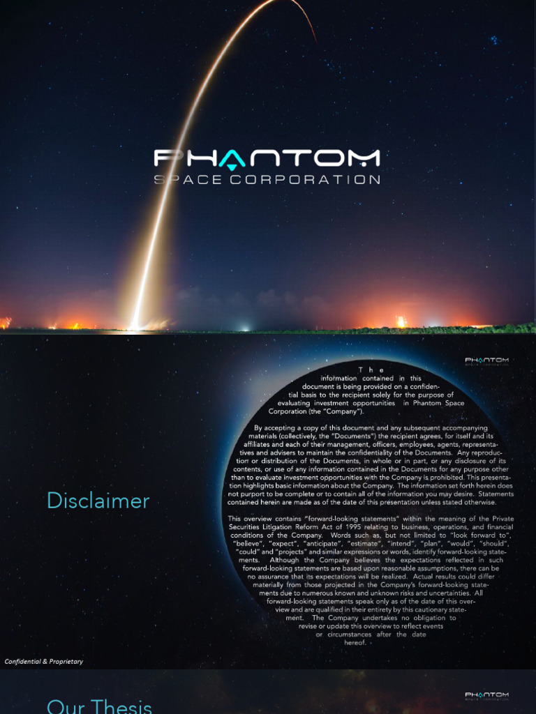 Phantom Deck - 12282020 | PDF | Satellite | Space X