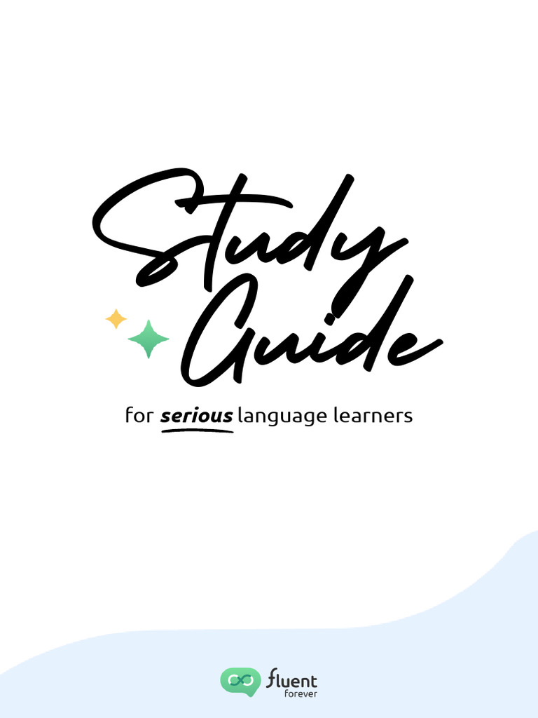 Study Guide | PDF | Fluency | Flashcard